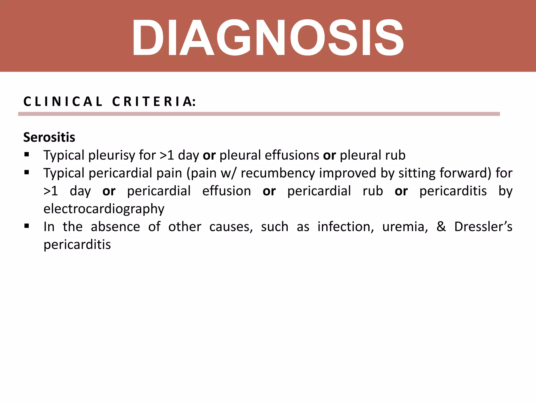 Systemic lupus erythematosus (SLE) | PPTX
