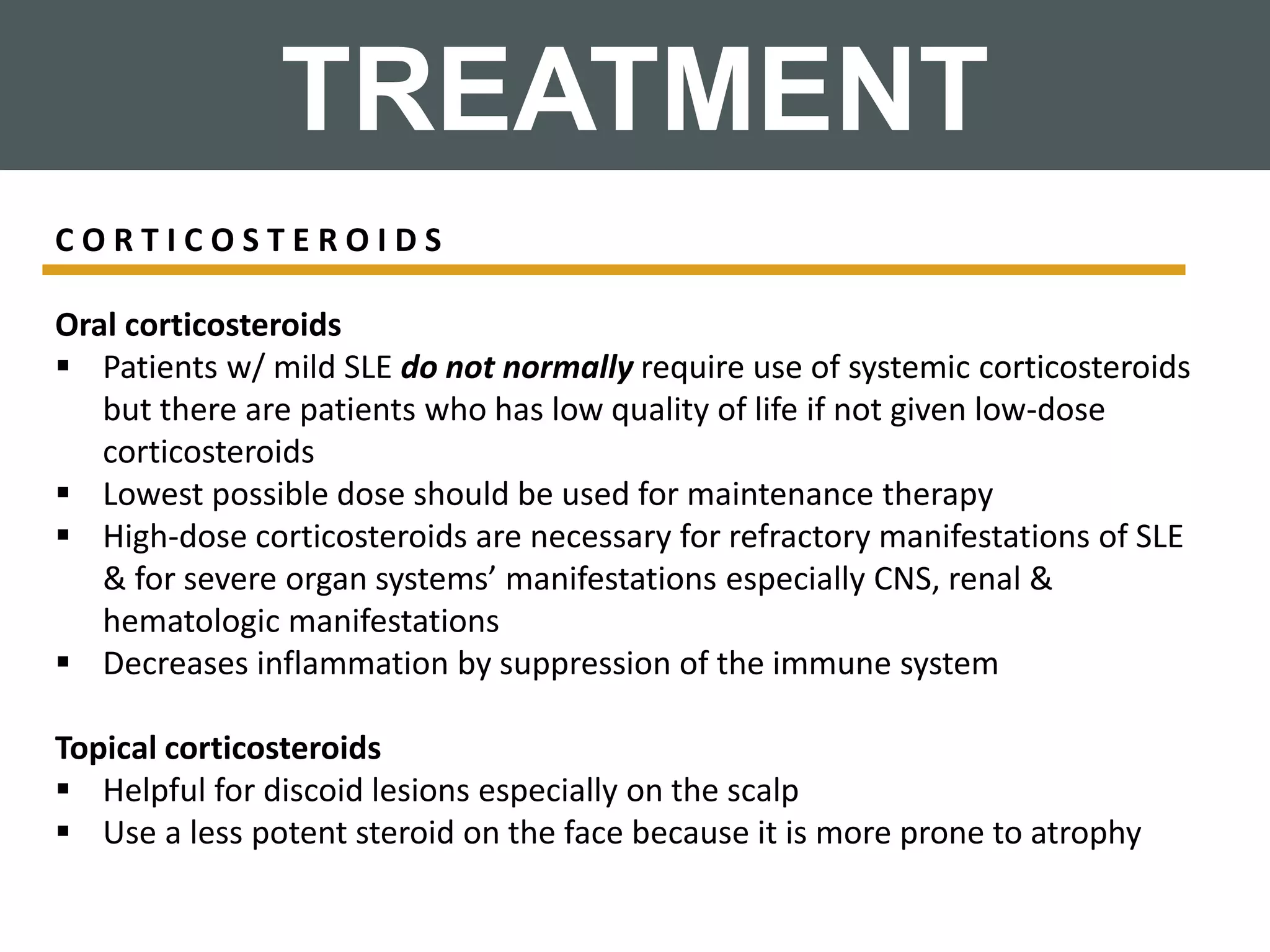 Systemic lupus erythematosus (SLE) | PPTX