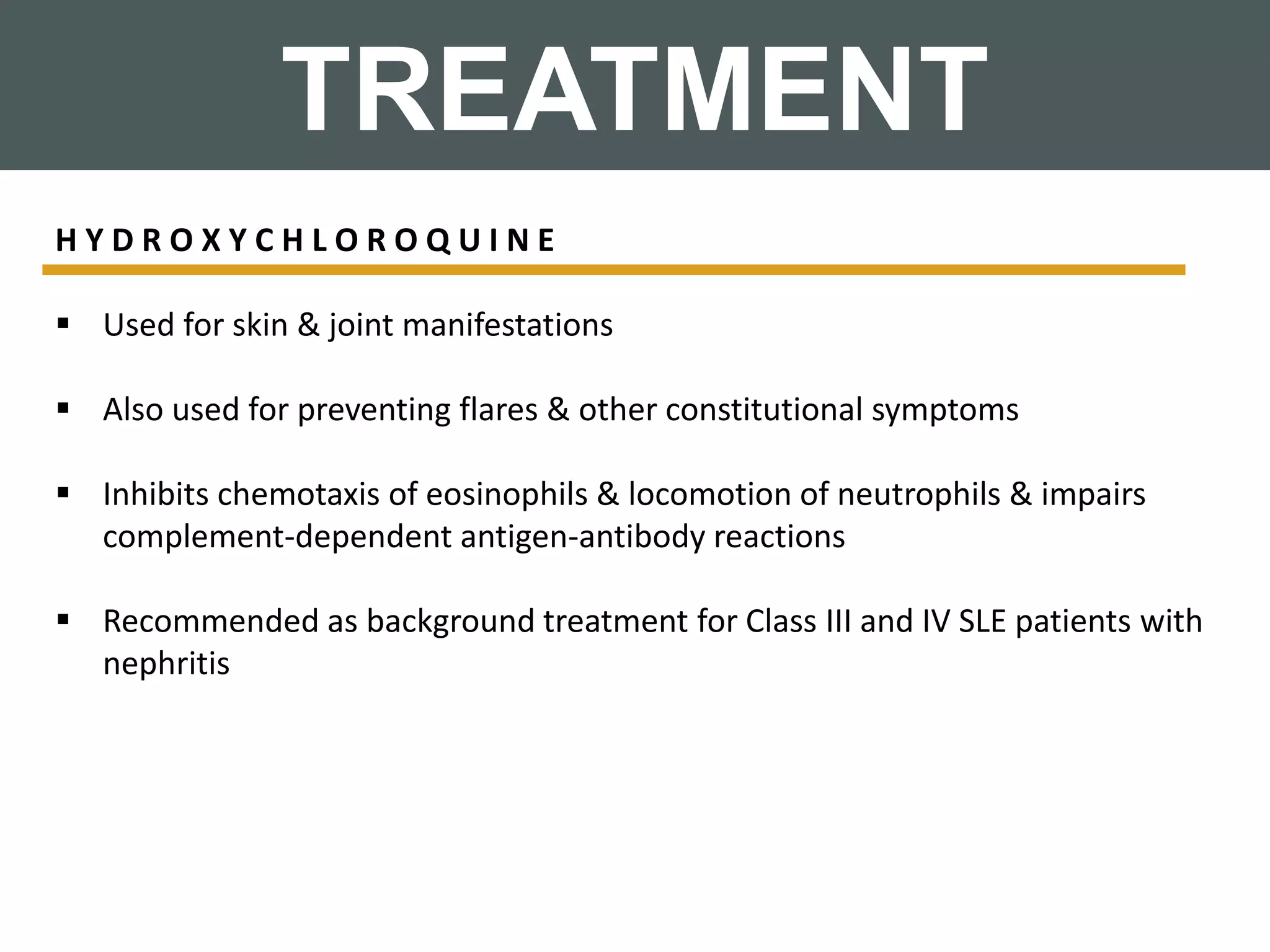 Systemic lupus erythematosus (SLE) | PPTX