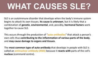 Systemic lupus erythematosus (SLE) | PPTX