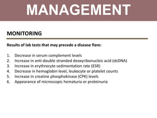 Systemic lupus erythematosus (SLE) | PPTX