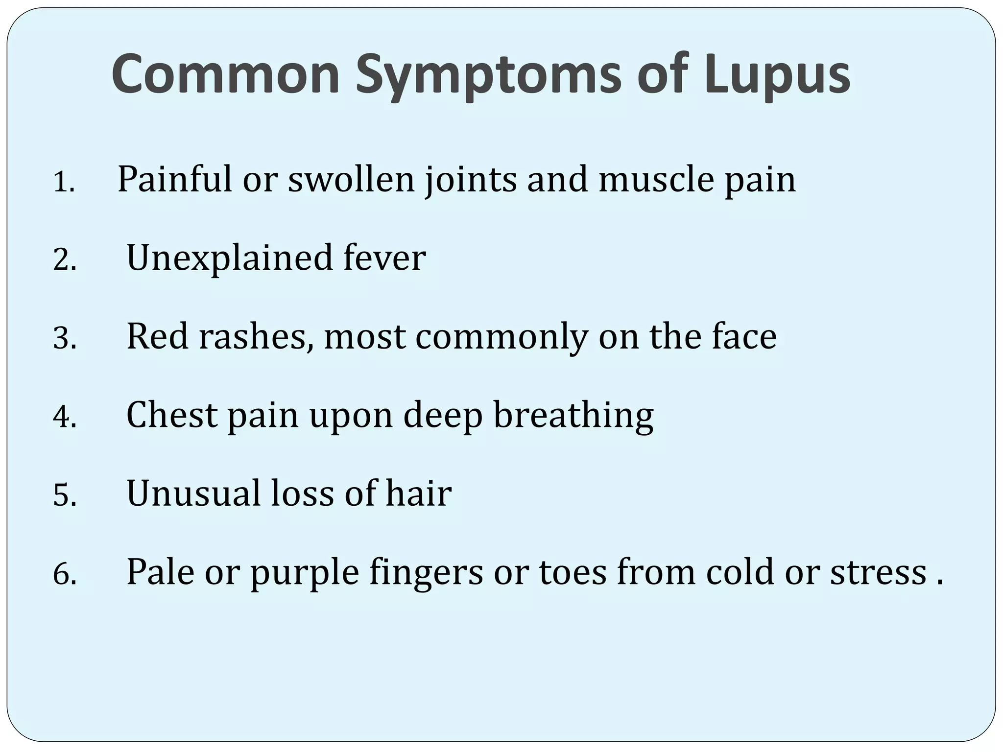 Systemic lupus erythematosus | PPTX
