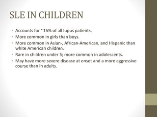 Systemic lupus erythematosus | PPT