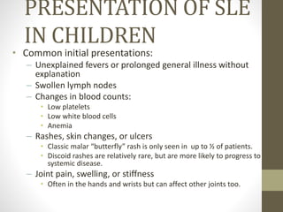 Systemic lupus erythematosus | PPT