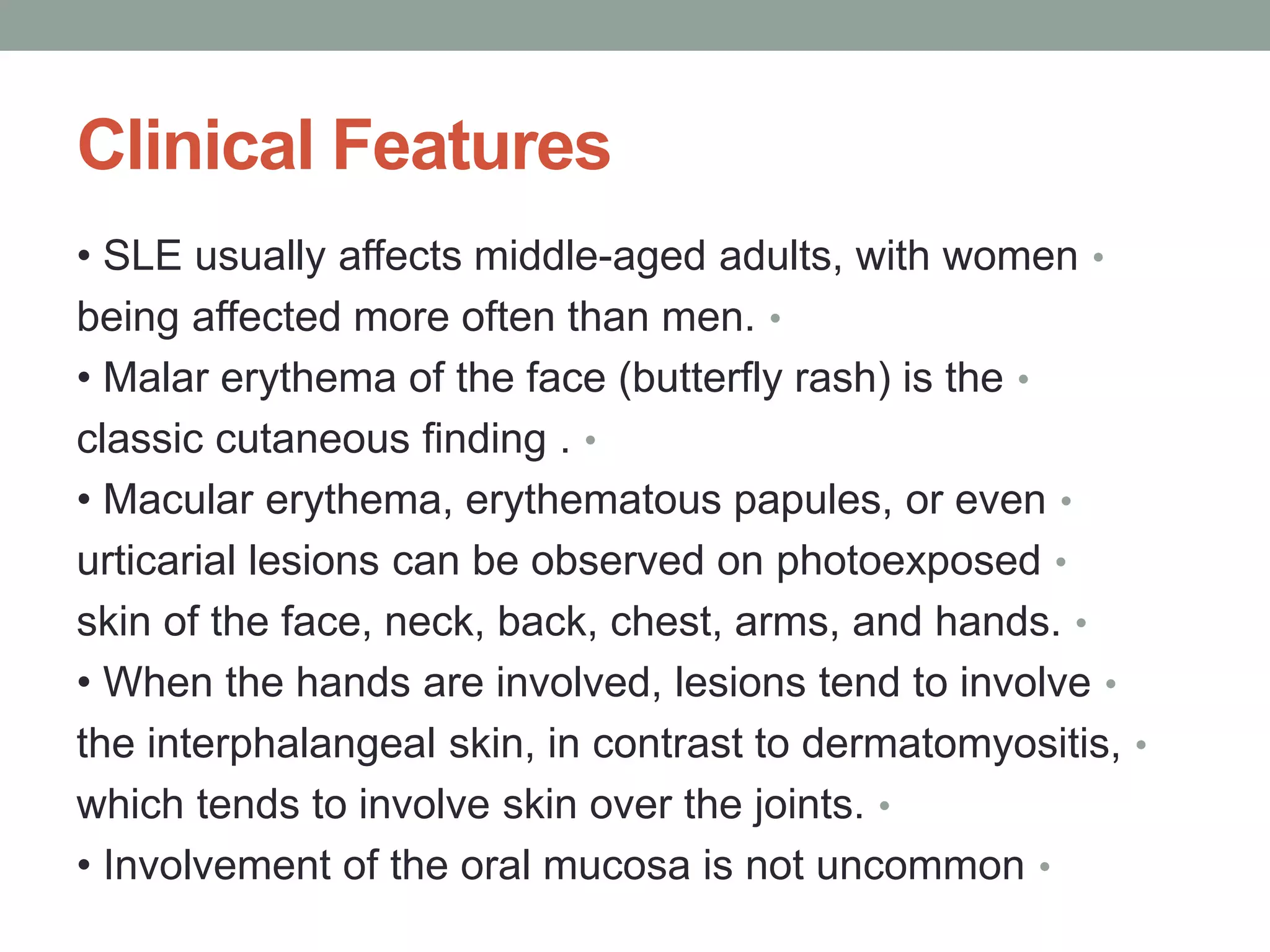 Systemic lupus erythematosus | PPTX