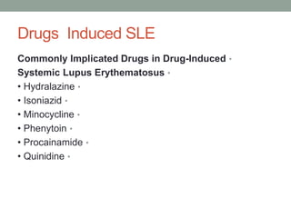 Systemic lupus erythematosus | PPTX