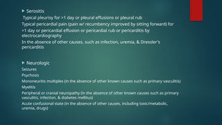 Systemic Lupus Erythematosus............. | PPTX