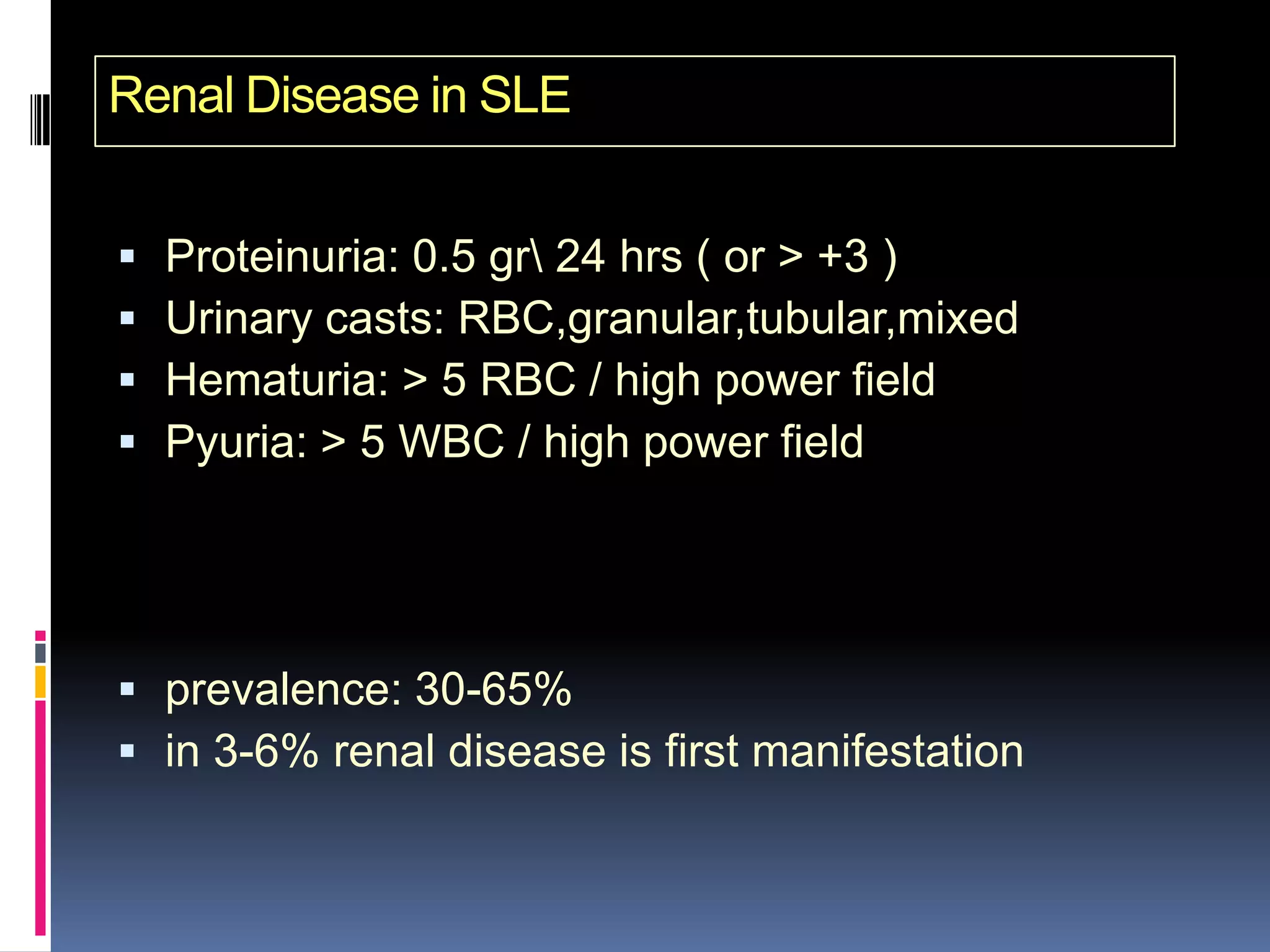 Systemic lupus erythematosus overview | PPTX