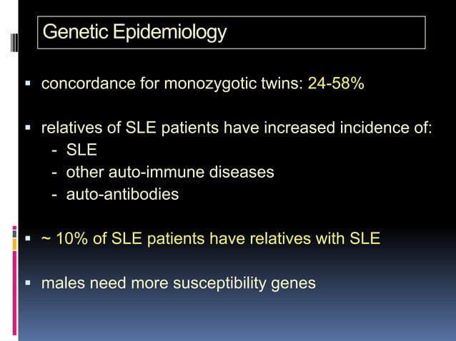 Systemic lupus erythematosus overview | PPTX