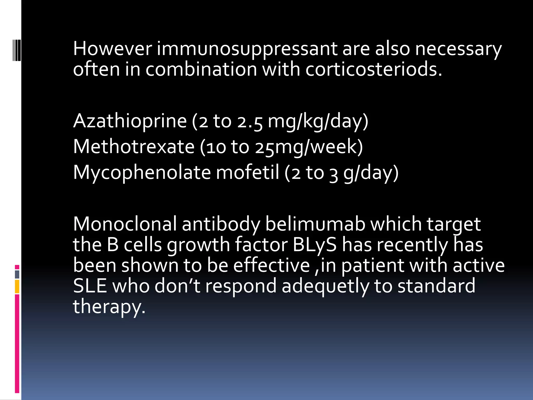 Systemic lupus erythematosus | PPTX