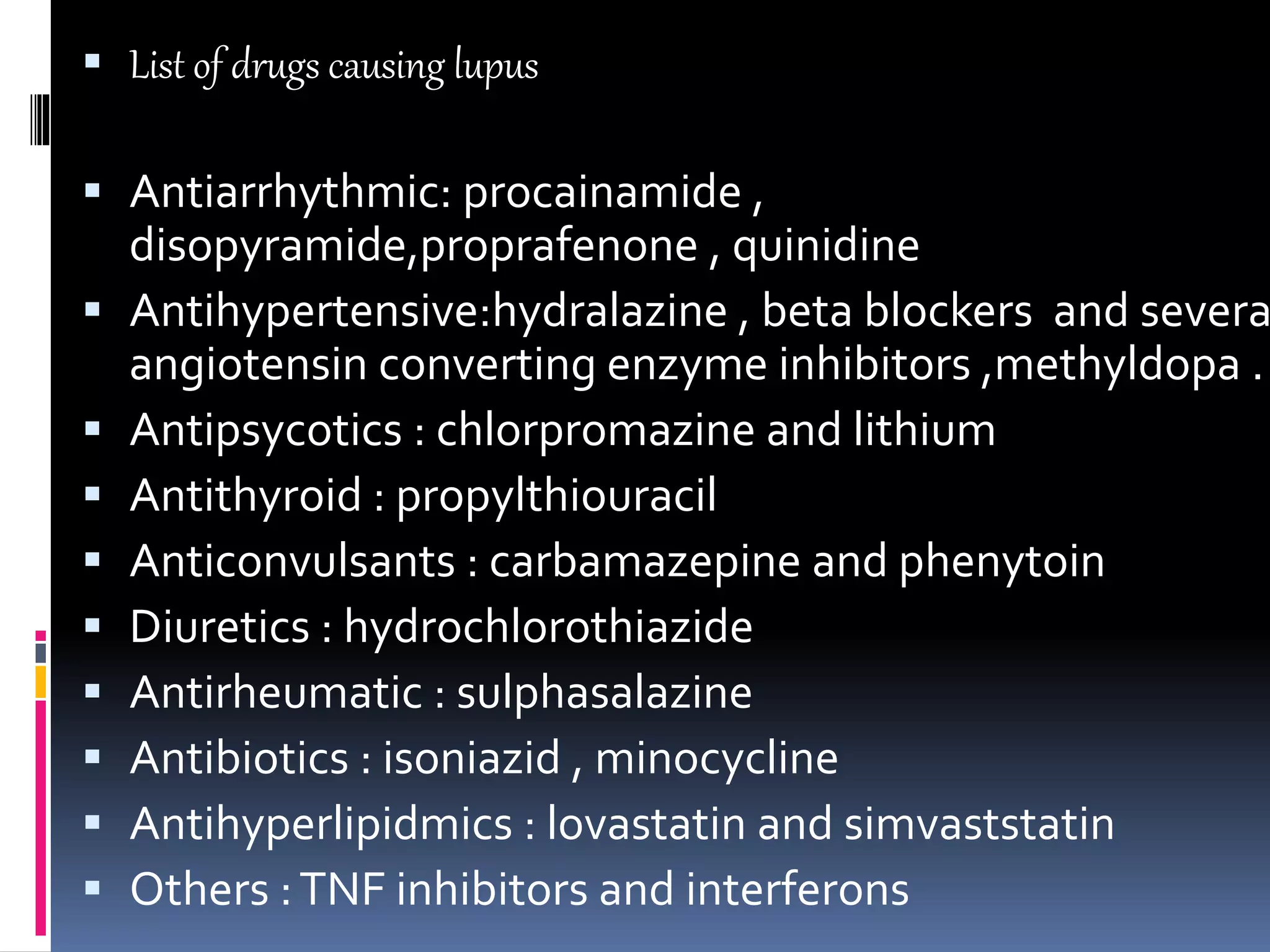 Systemic lupus erythematosus | PPTX