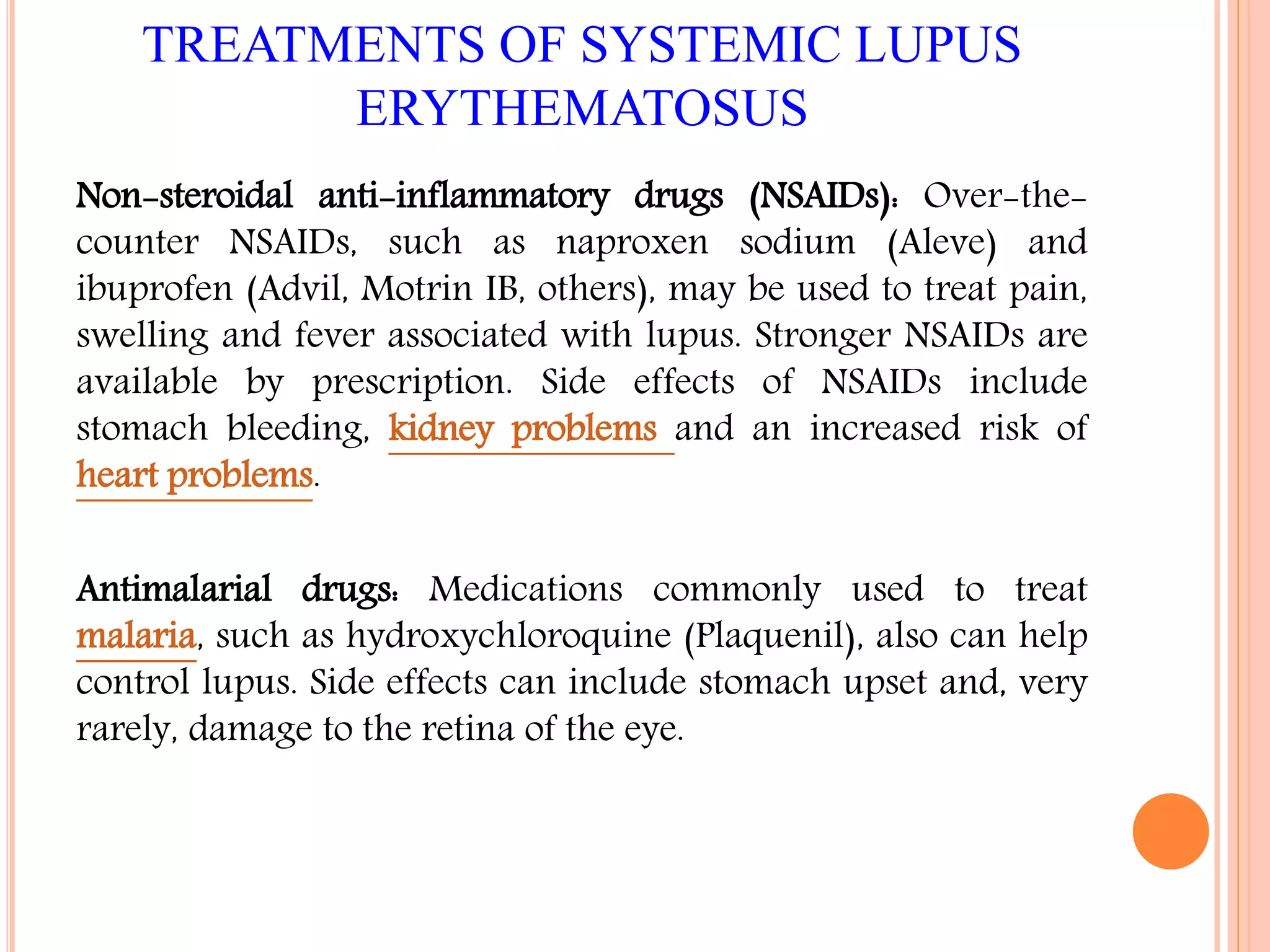 Systemic lupus erythematosus (lupus): Disease of the immune system | PPTX
