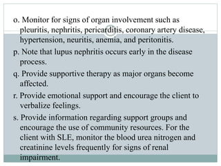 Systemic lupus erythematosus (sle) | PPTX