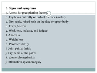 Systemic lupus erythematosus (sle) | PPTX