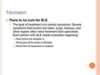 Systemic lupus erythematosus (sle) | PPTX