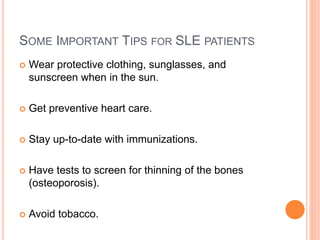 Systemic lupus erythematosus (sle) | PPTX