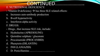 A brief outlook on Systemic Lupus Erythematosus (SLE) | PPTX