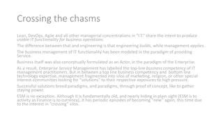 Systemic Management of IT Functionality | PPT