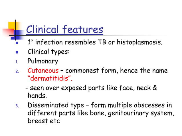 Systemic mycosis | PPT | Infectious Diseases | Diseases and Conditions