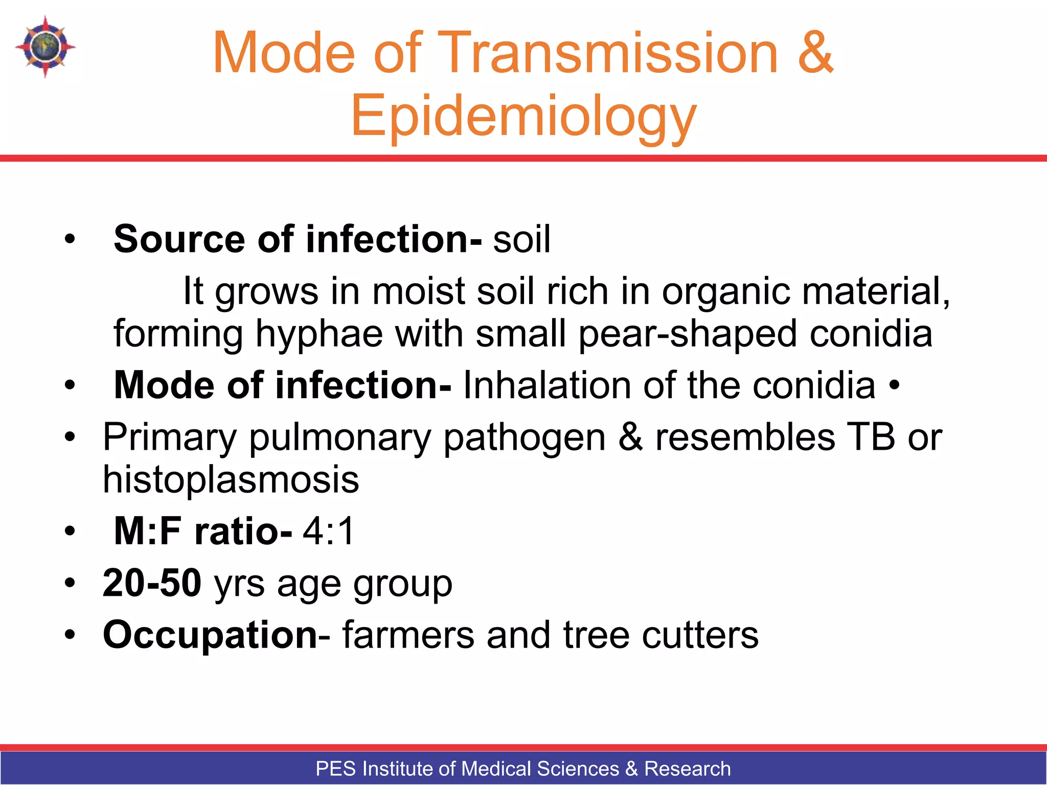Systemic Mycosis | PPTX