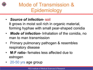 Systemic Mycosis | PPTX