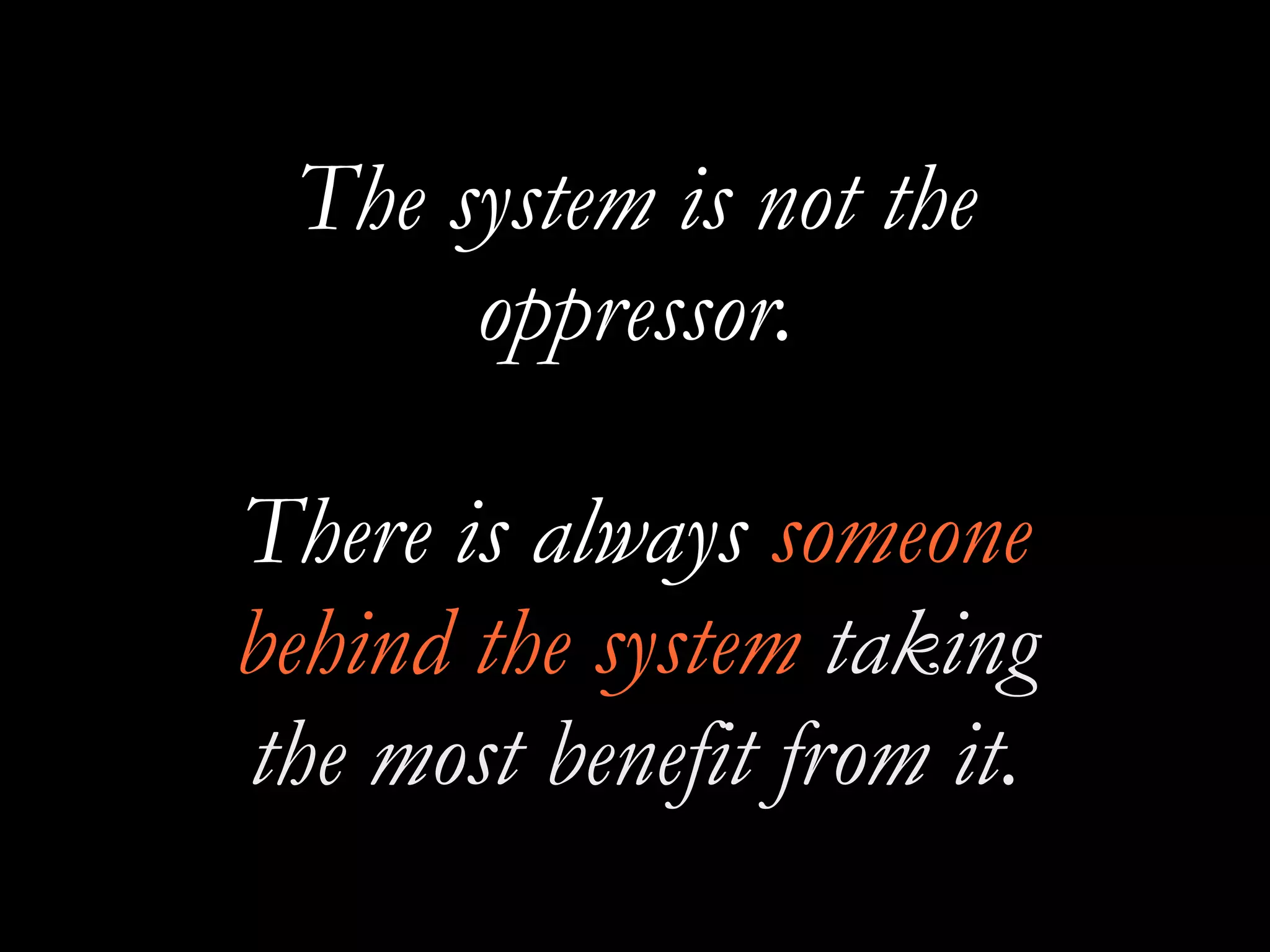 Systemic oppression and systemic design | PDF