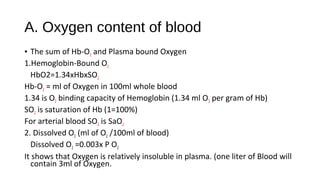Systemic oxygenation | PPT