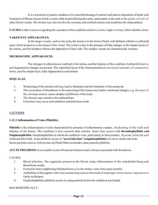 Systemic pathology cardiovascular system | PDF