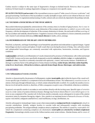 Systemic pathology cardiovascular system | PDF