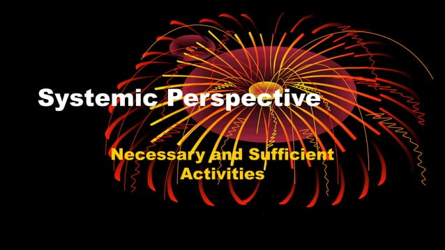 Systemic Perspective | PPT