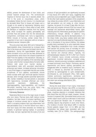 Systemic responses to burn injury | PDF