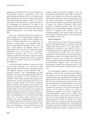 Systemic responses to burn injury | PDF