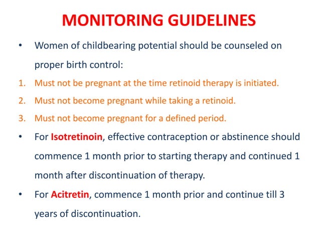 Systemic Retinoids - Drug Review | PPT