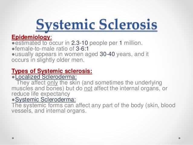Systemic sclerosis
