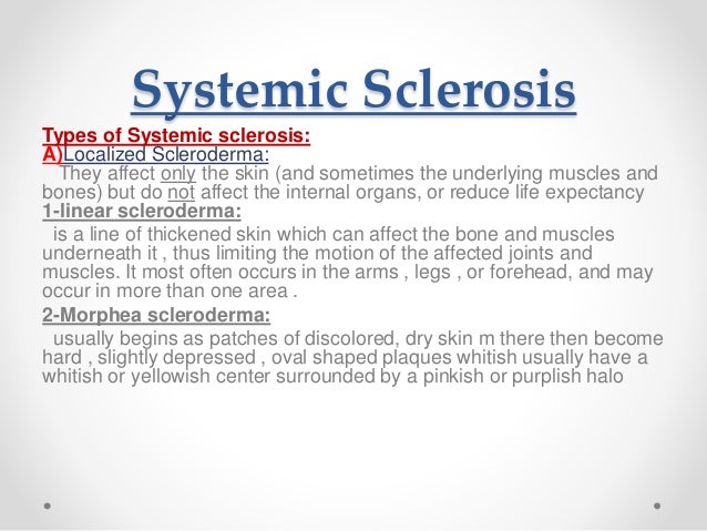 Systemic sclerosis