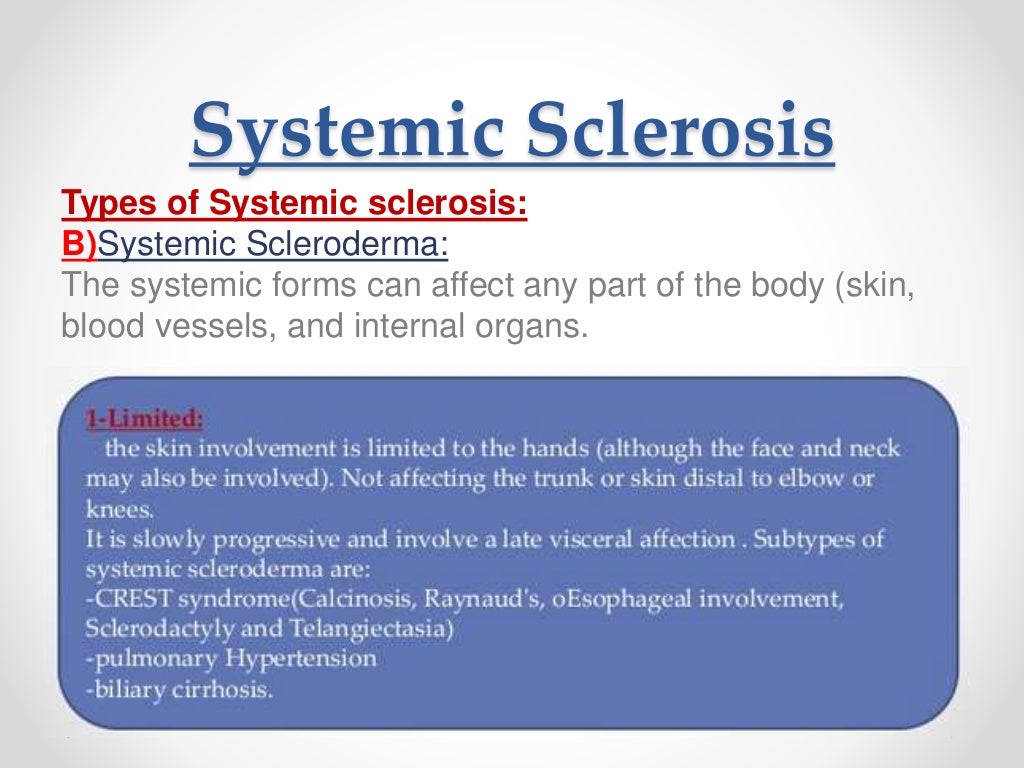 Systemic sclerosis