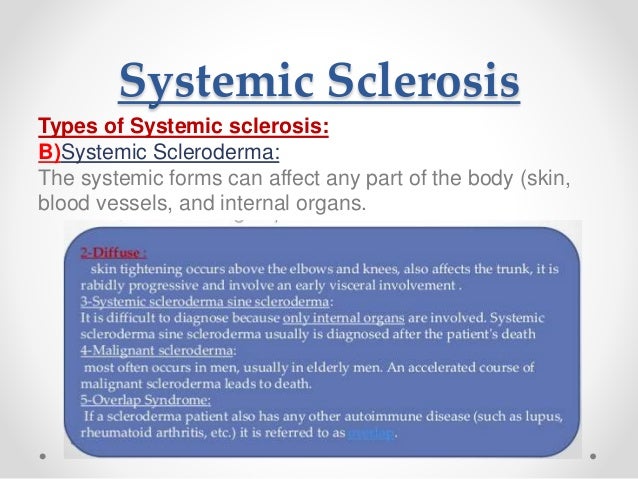 Systemic sclerosis