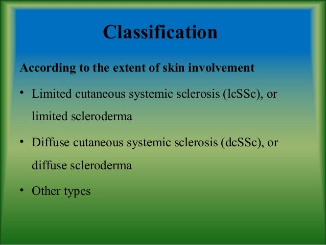Systemic sclerosis