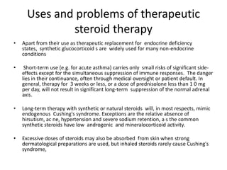 Systemic steroids | PPTX