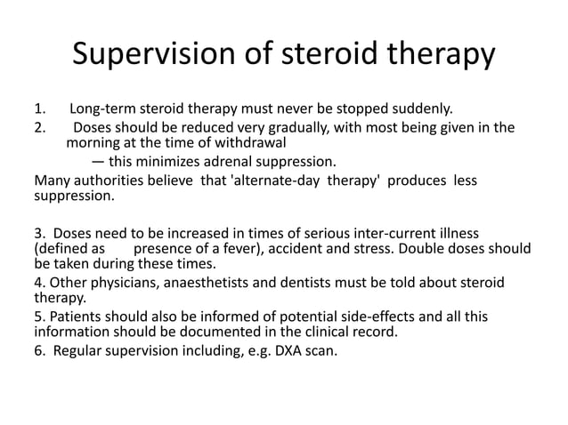 Systemic steroids | PPTX