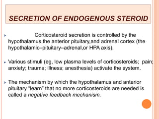 Systemic steroid therapy | PPTX