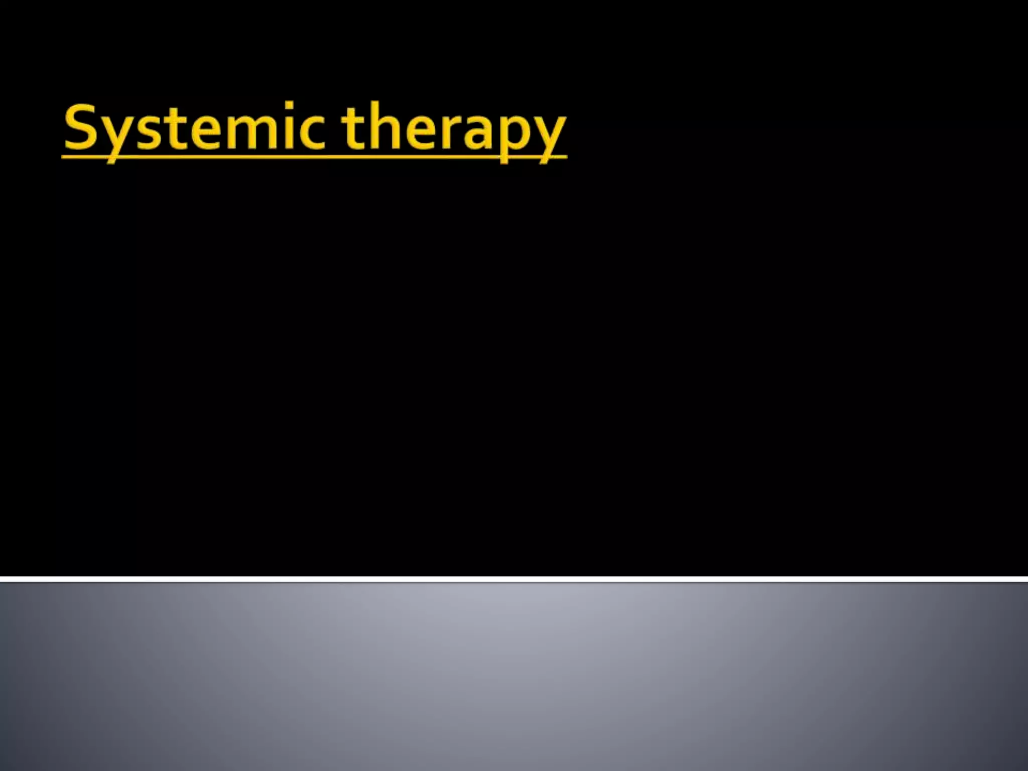 Systemic drugs used in oral medicines | PPT