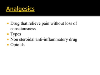 Systemic drugs used in oral medicines | PPTX