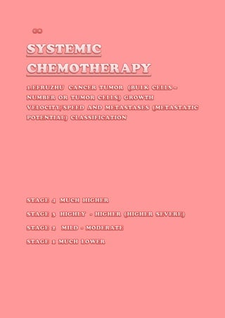SYSTEMIC THERAPY CHEMOTHERAPY.pdf.... | PDF