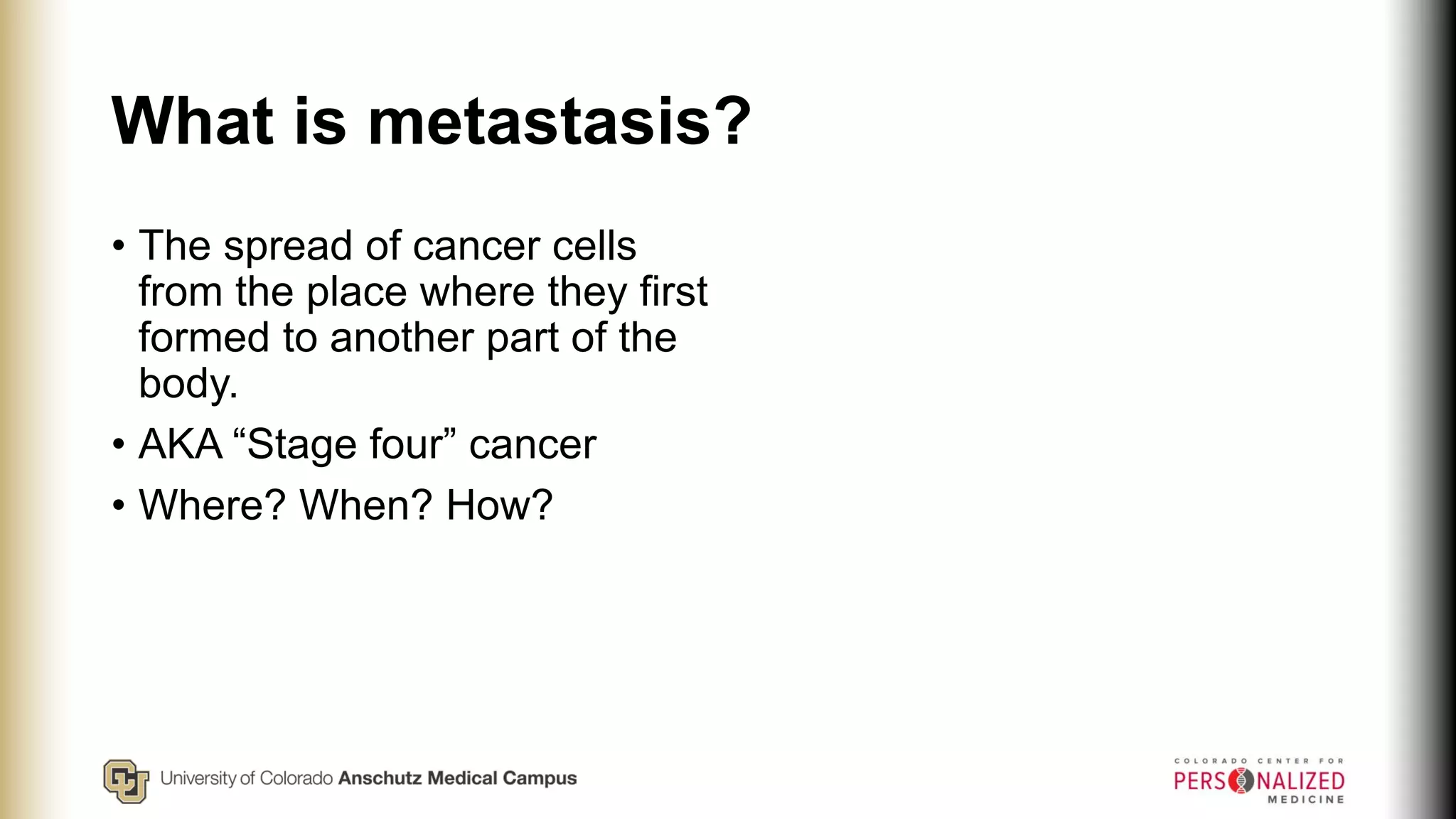Systemic Therapy for Metastatic Disease | PDF