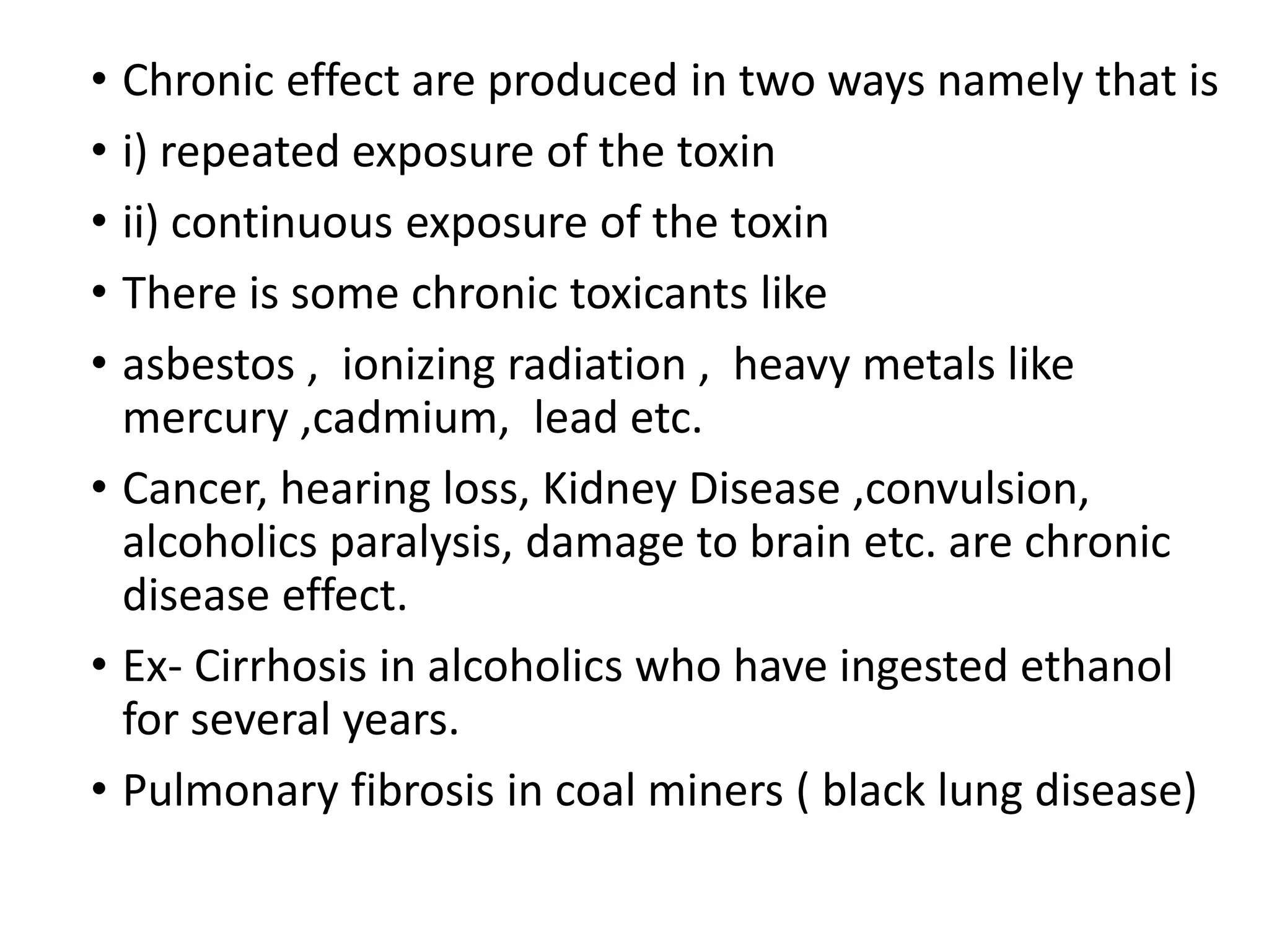 Systemic toxic effects | PPTX