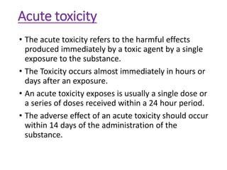 Systemic toxic effects | PPTX