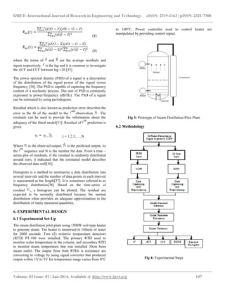 System identification of a steam distillation pilot scale using arx and narx approaches | PDF