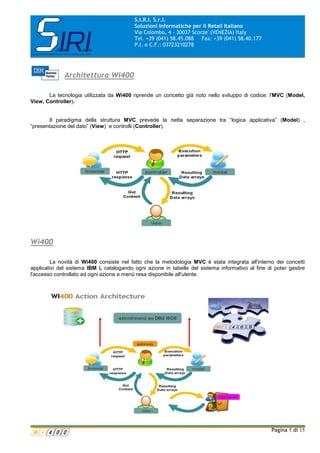 Wi400 i - framework for as400 | PDF