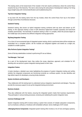 System Integration Testing A Complete Guide with Challenges and Best ...
